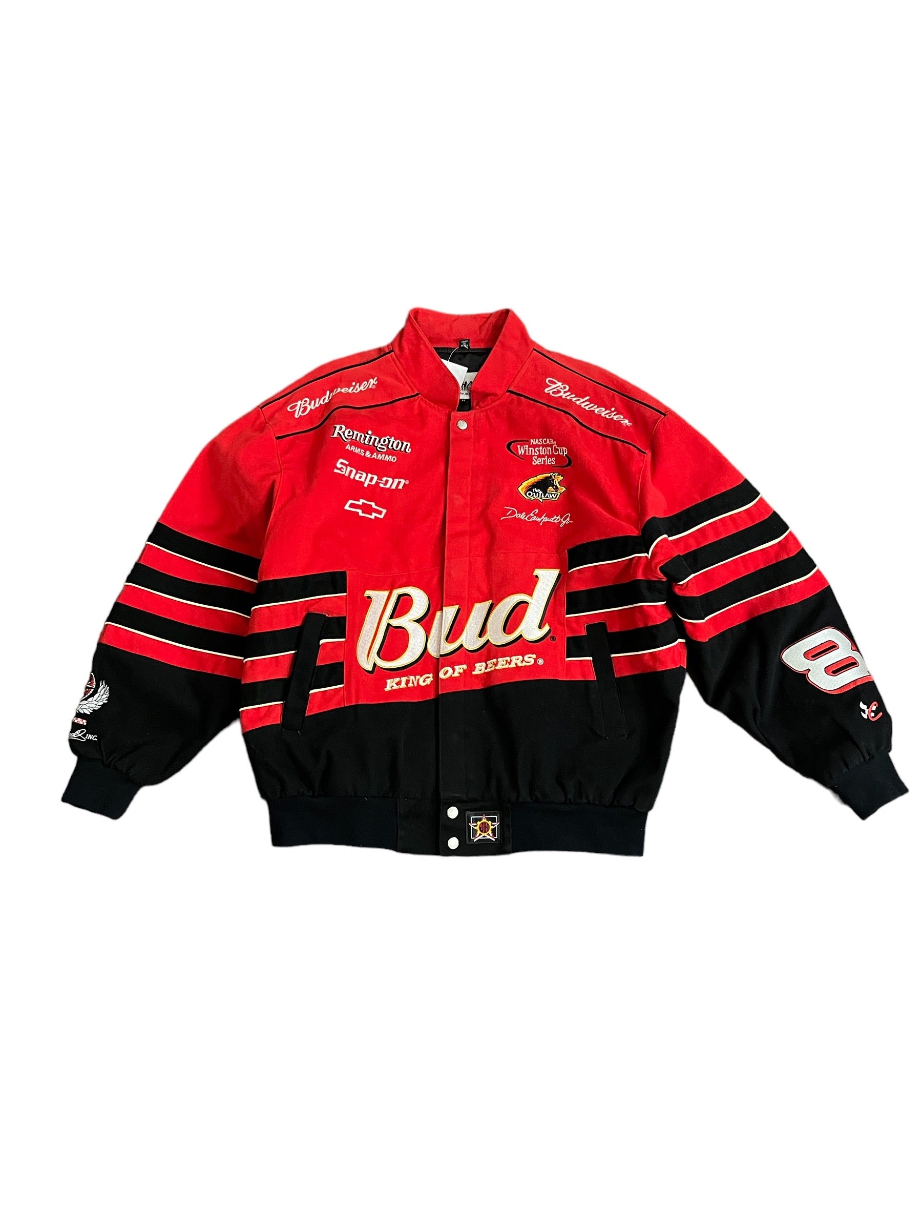 Vintage Nascar Budweiser "King Of Bud" Racing Jacket – Unified Clo