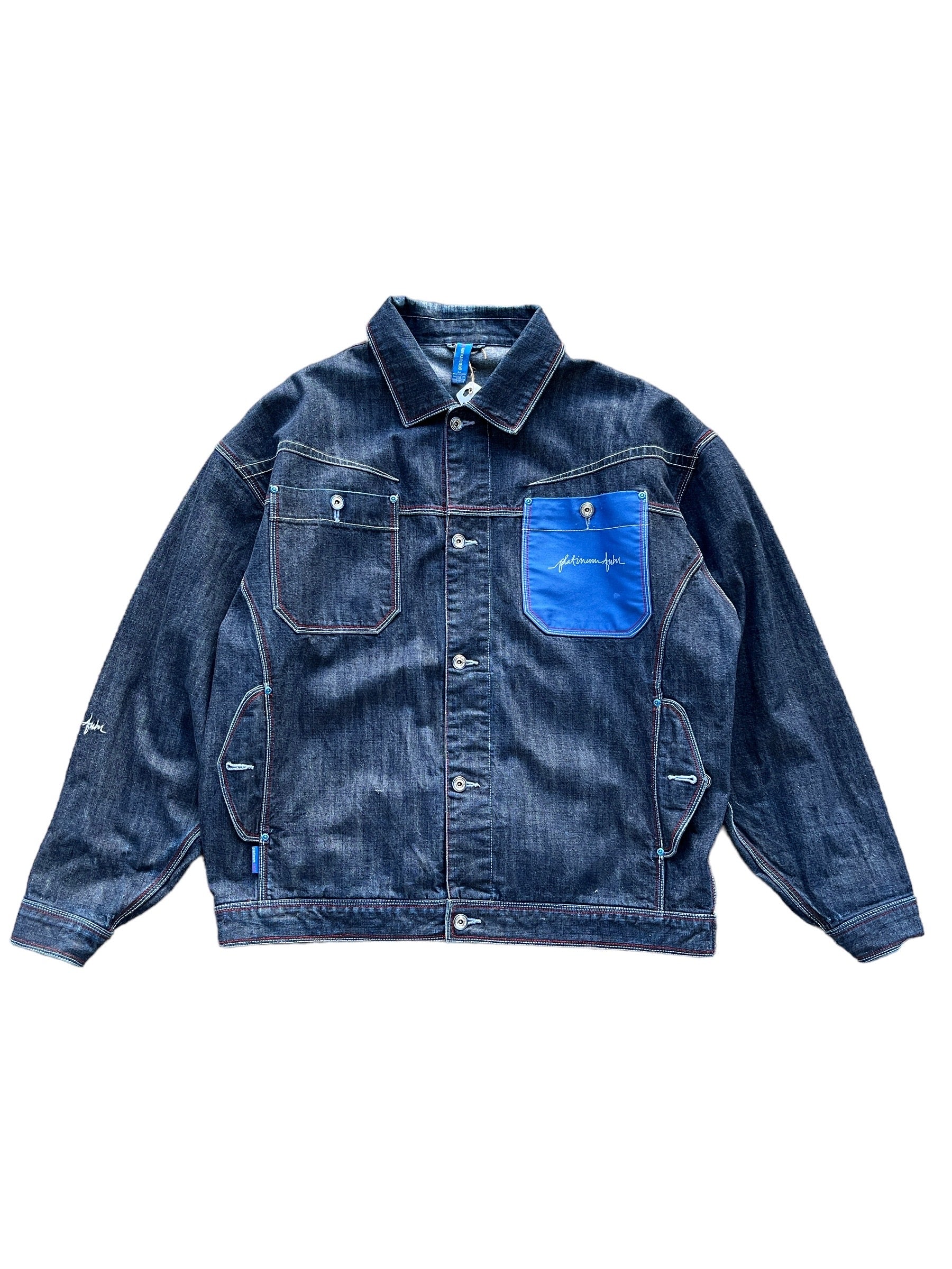 Rare Vintage Platinum Fubu "Fat Albert" Denim Jacket – Unified Clo