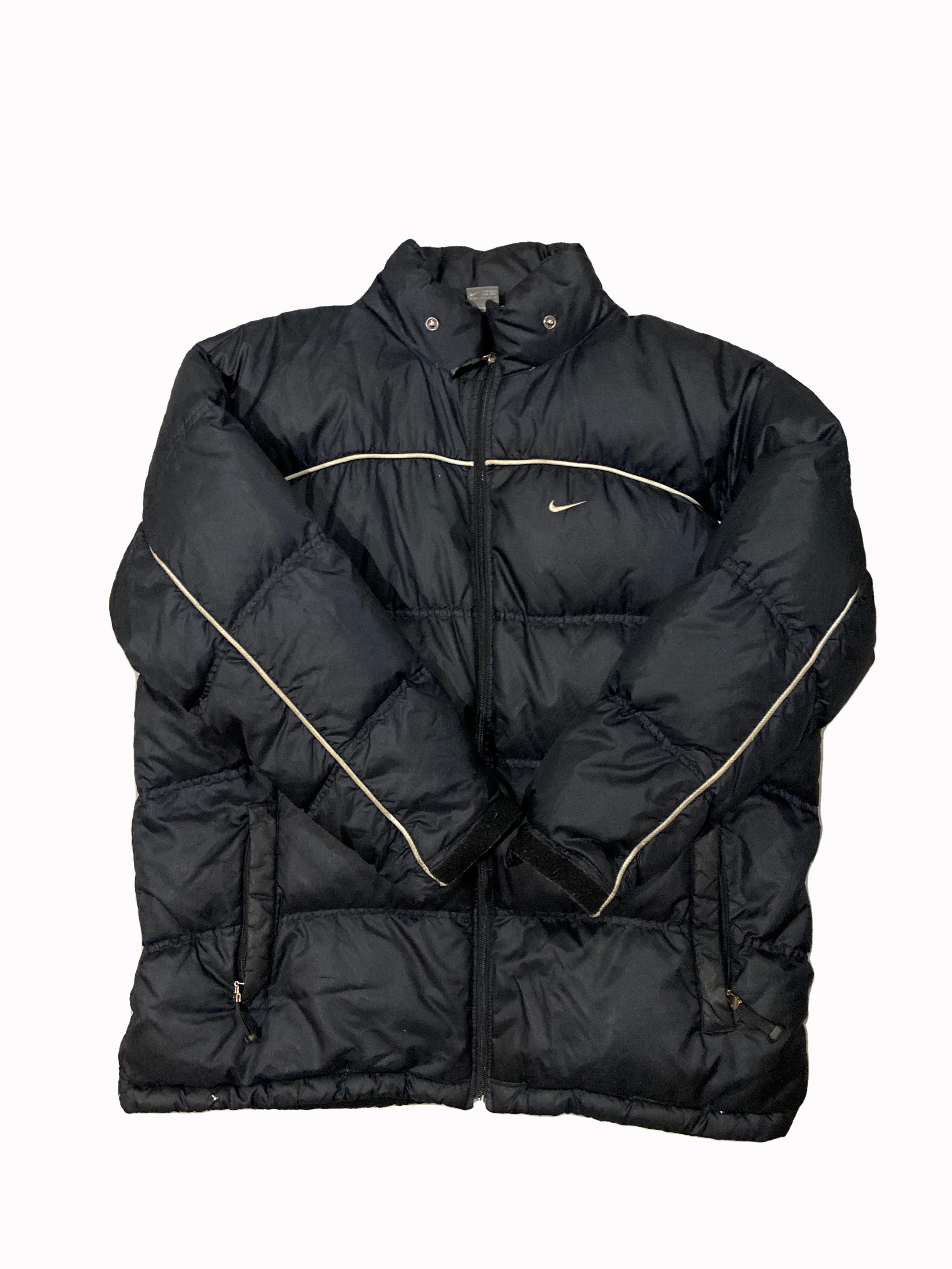 Vintage Nike Puffer Jacket Black – Unified Clo